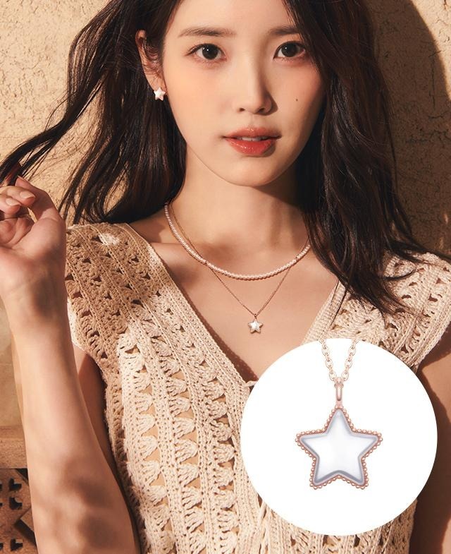 J.estina Mariel Pearl Star Necklace