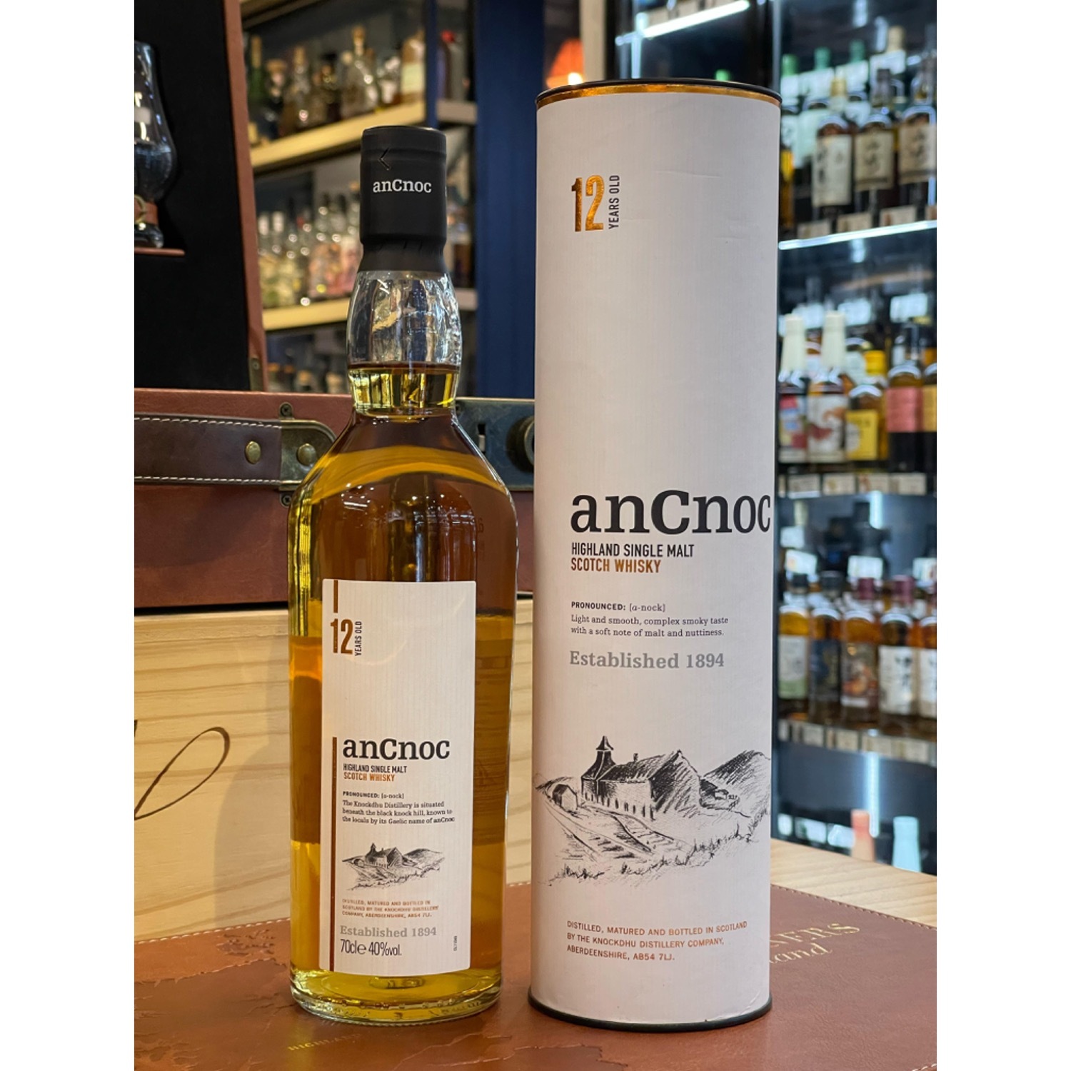 Ancnoc 12 Years Highland Single Malt Scotch Whisky