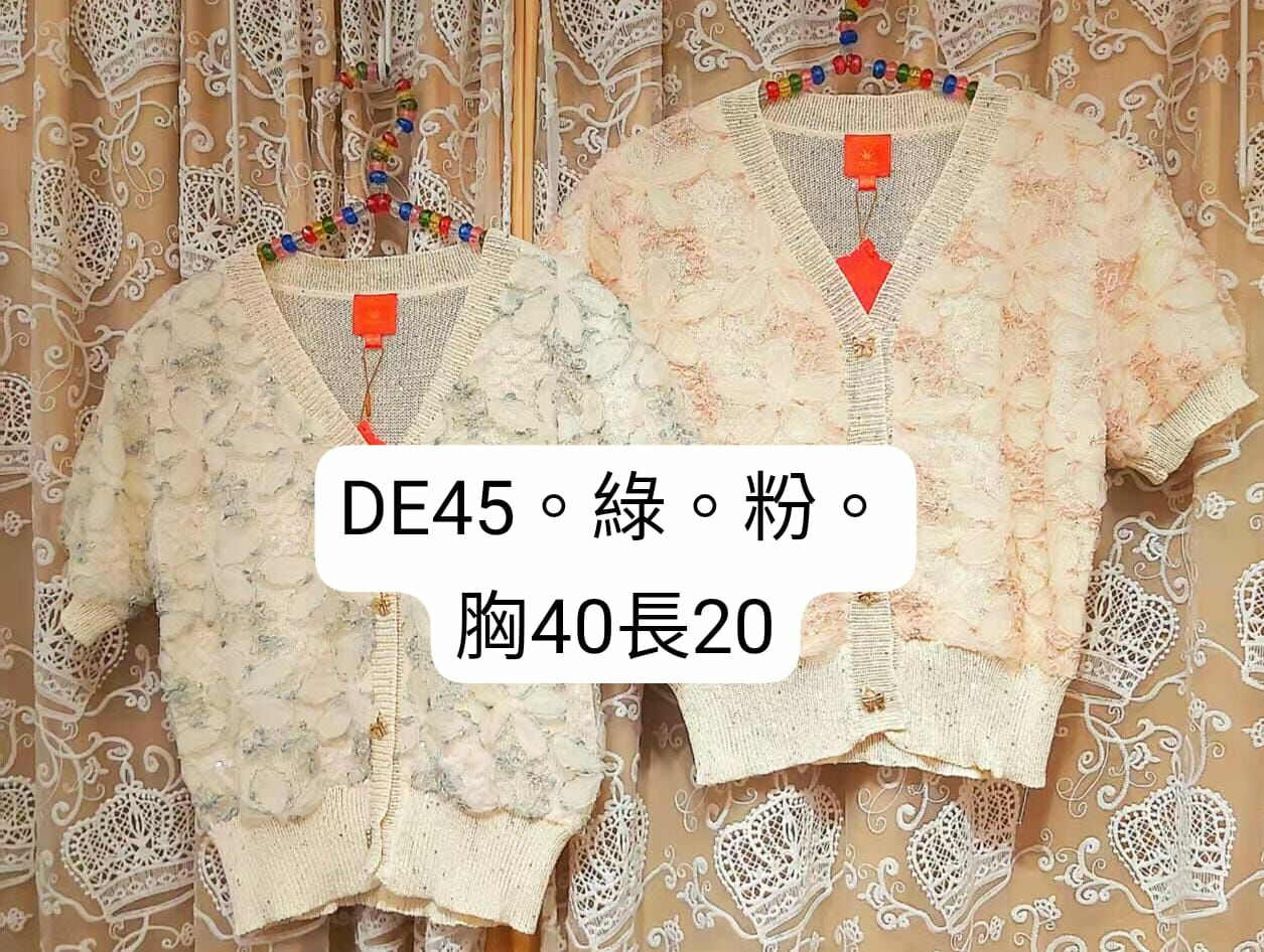 DE45 胸40 長20