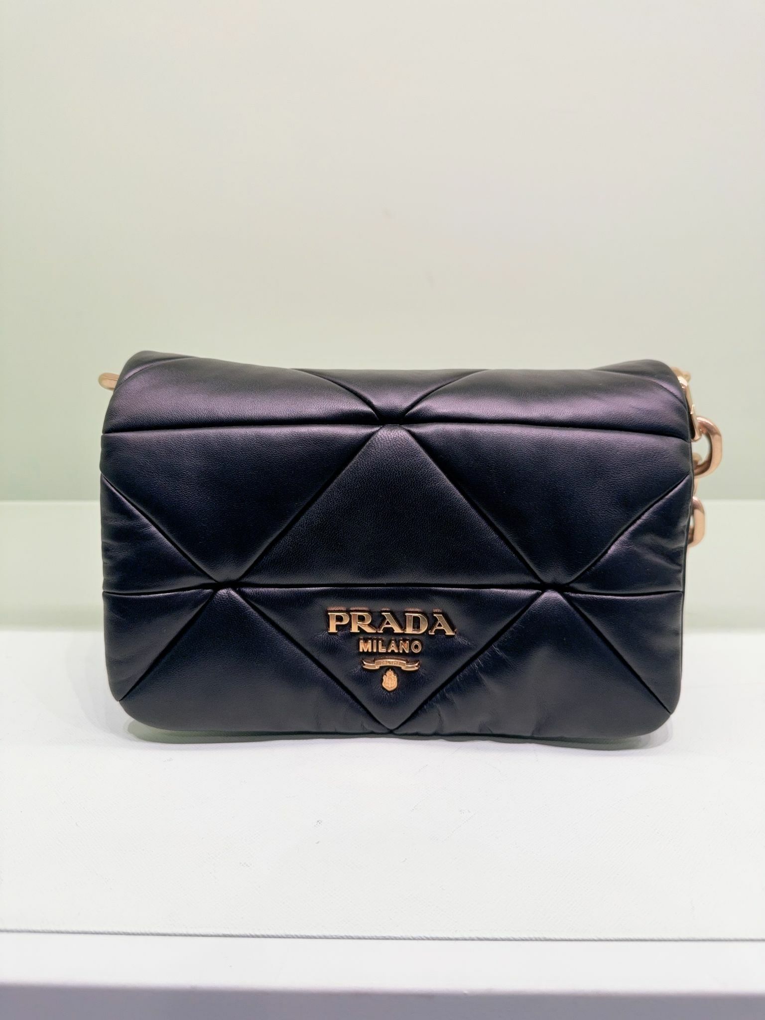 Prada System Nappa Leather Patchwork Bag 2
