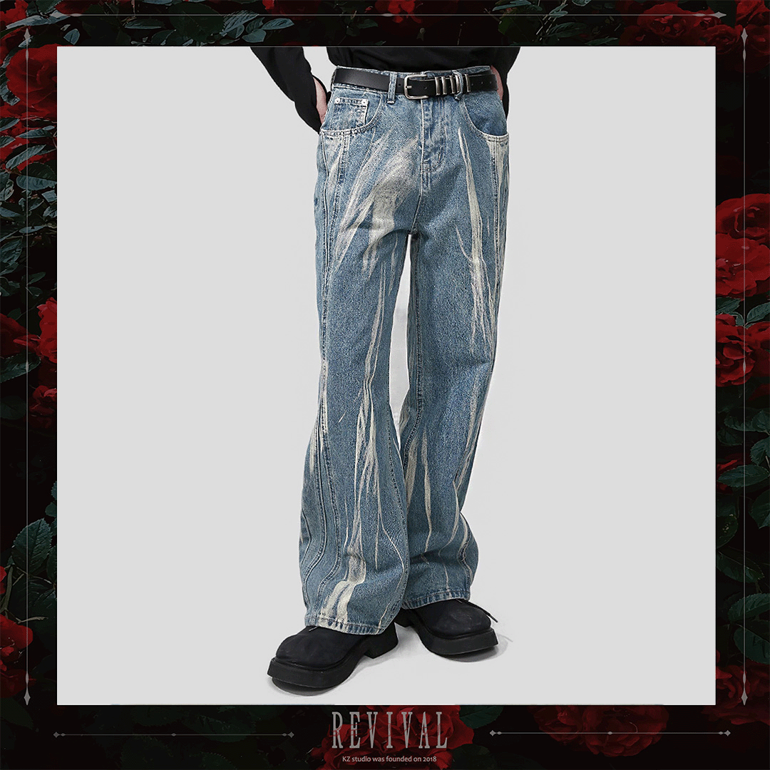TIE-BYE BAGGY PANTS
