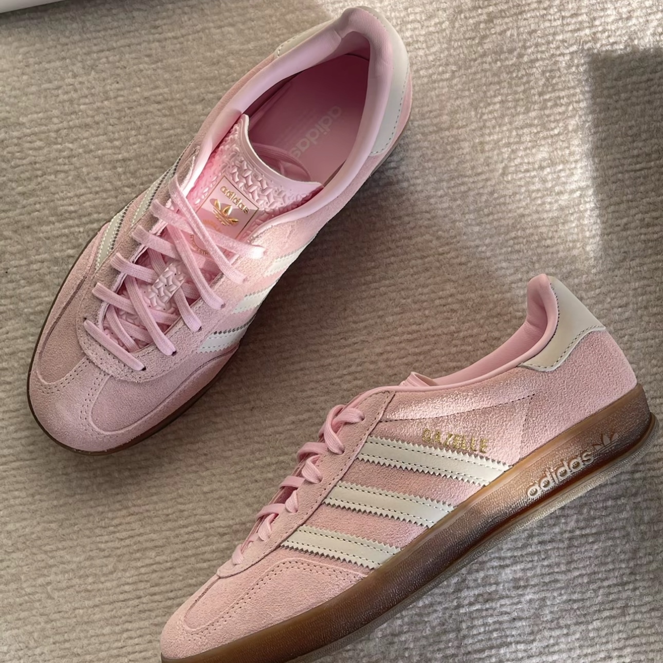 ADIDAS GAZELLE INDOOR 櫻花粉 rup wul 女鞋 JI3216