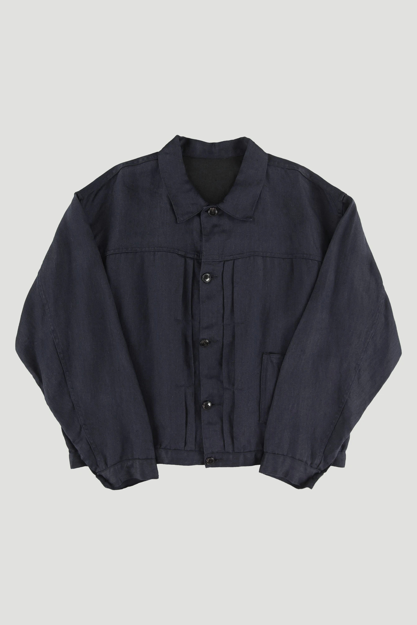 KAPTAIN SUNSHINE LINEN TRACKER JACKET (2COL)