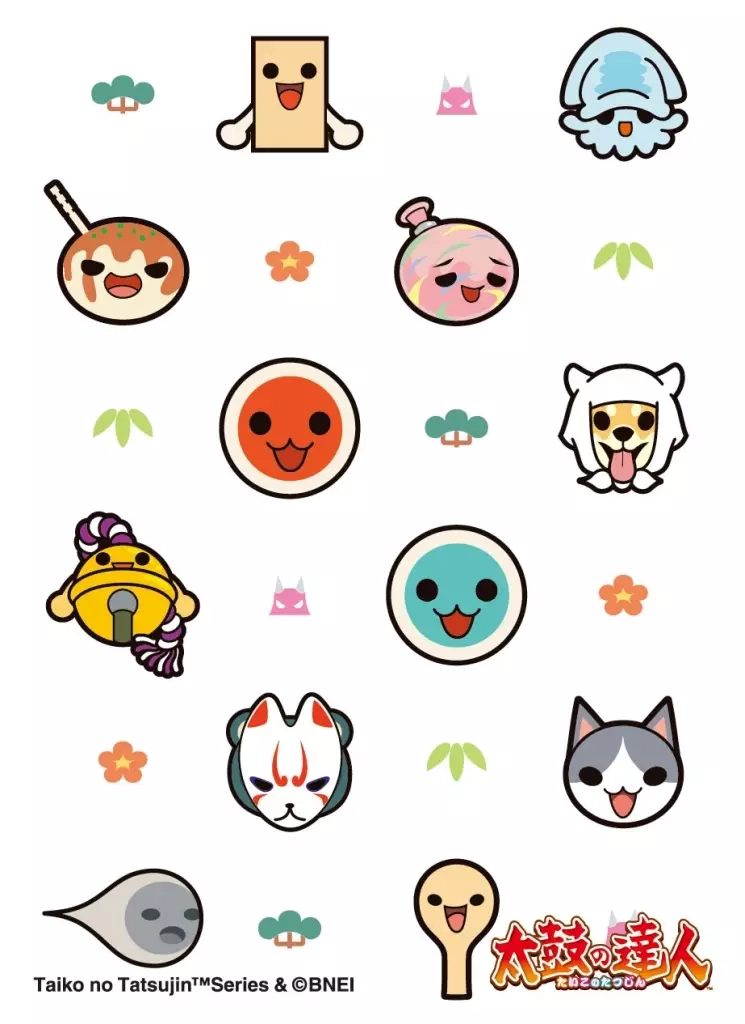 Ensky卡套系列 - 太鼓の達人 パターン[B] (EN-1442)