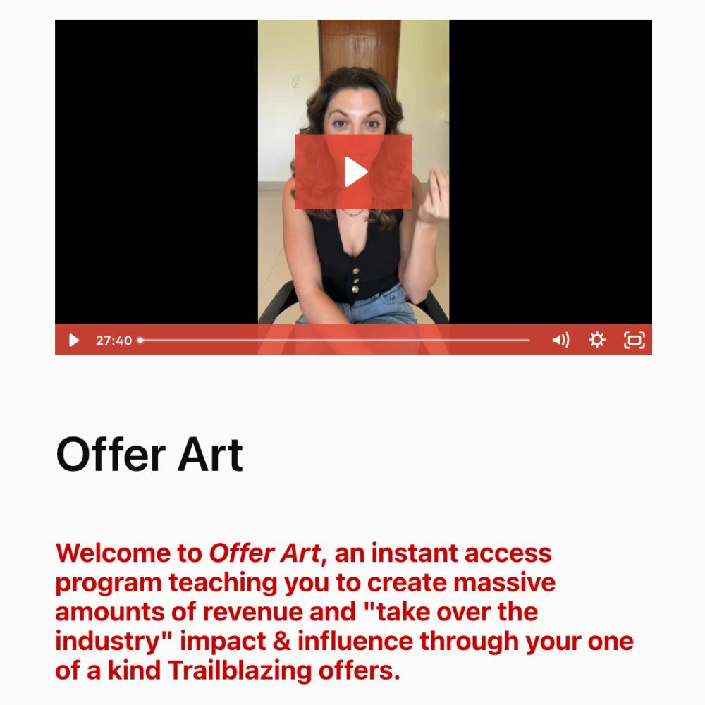 Offer Art by Alex Najarian