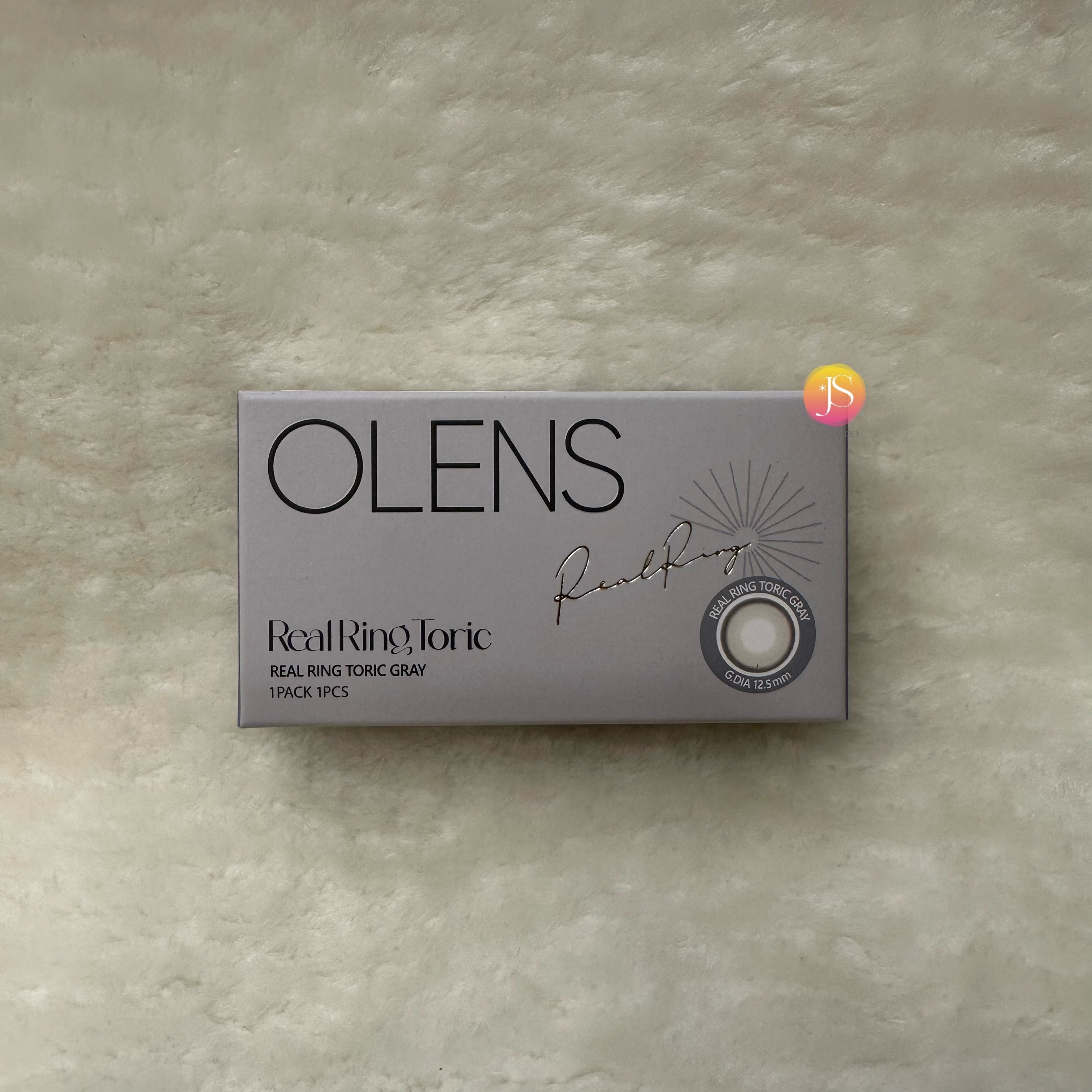 *散光*OLENS Real Ring Monthly Toric (Gray)(1P)