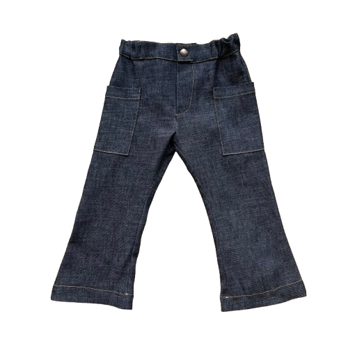 Hello Lupo - SORA PANTA - BLUE DENIM