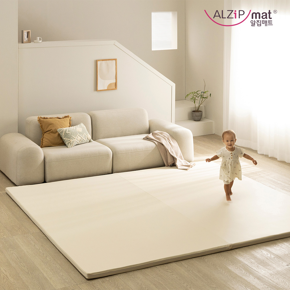 【ALZiPmat】韓國雙子星地墊 - 香草奶昔 (TWI-VR20)