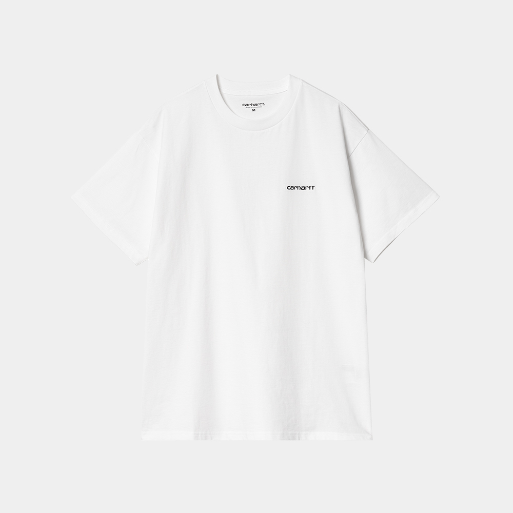 S/S Script Embroidery T-Shirt