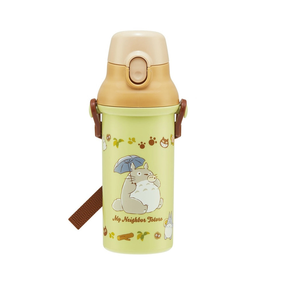 日本品牌 Skater 龍貓 480ml 一鍵式學童水壺 -AG