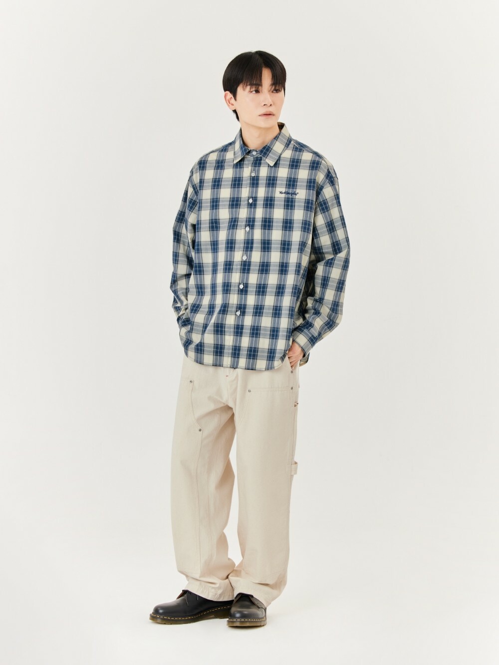 MG Sign Logo Check Shirt