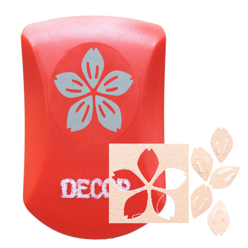 Paper Intelligence - 一機兩用！裁切同時壓花的【打孔器】：DECOP／櫻花花瓣