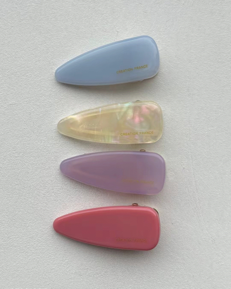 candy hair clips (6cm)