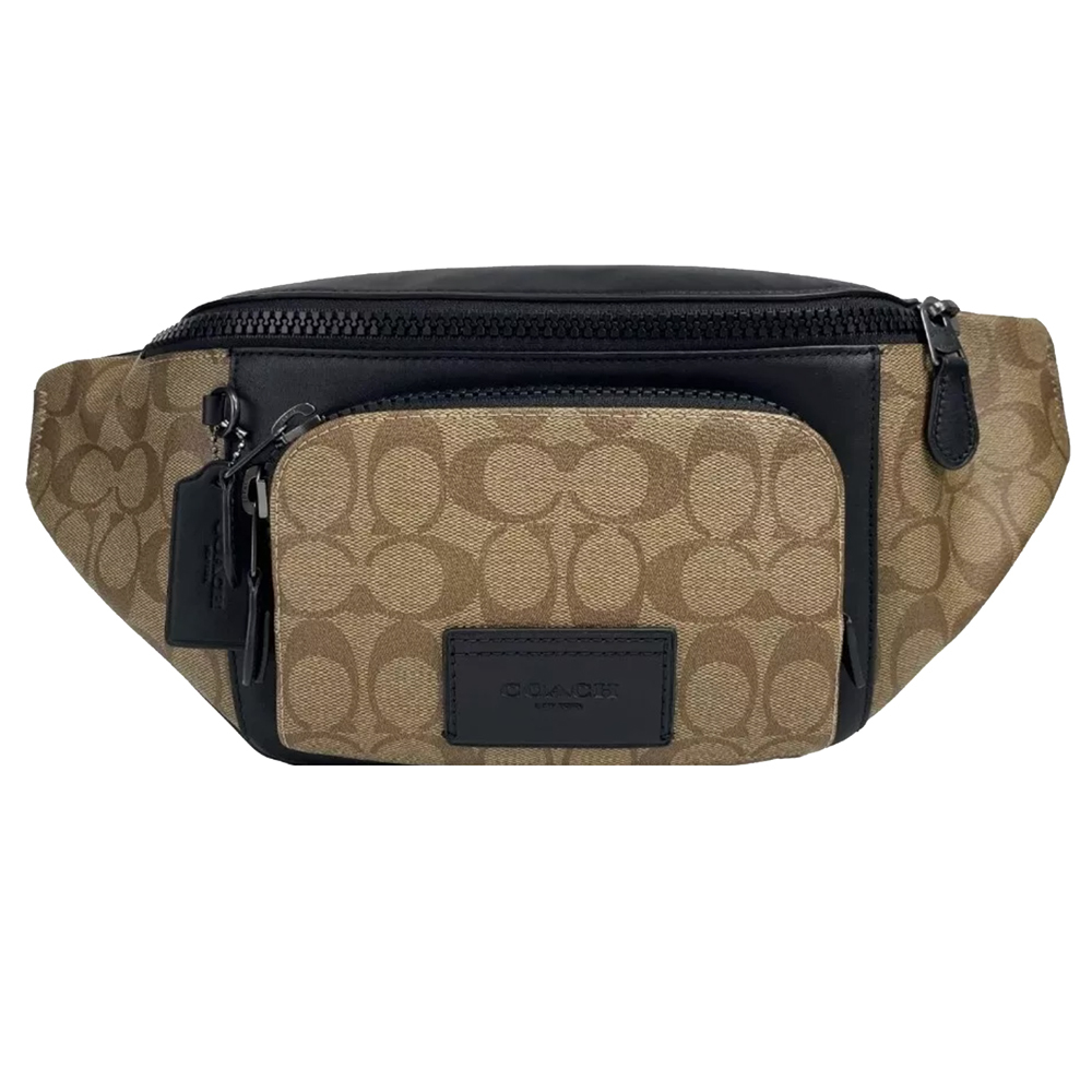 COACH PVC LOGO 男款腰包