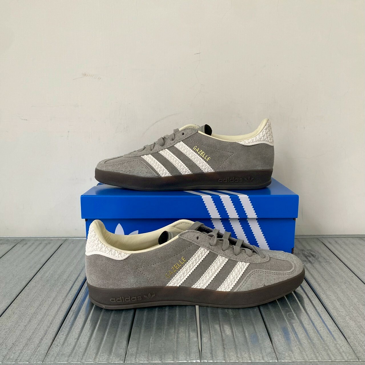 Adidas Originals Gazelle 復古運動休閒鞋 質感灰 IF1807