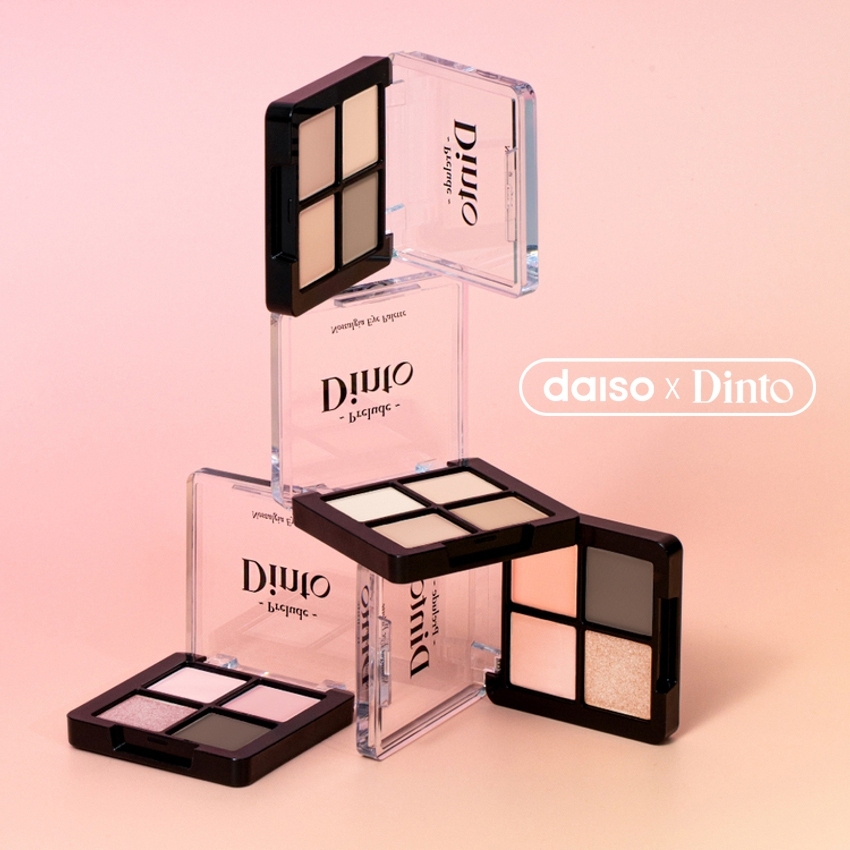 Dinto X Daiso Prelude Nostalgia Eye Palette 四格眼影盤