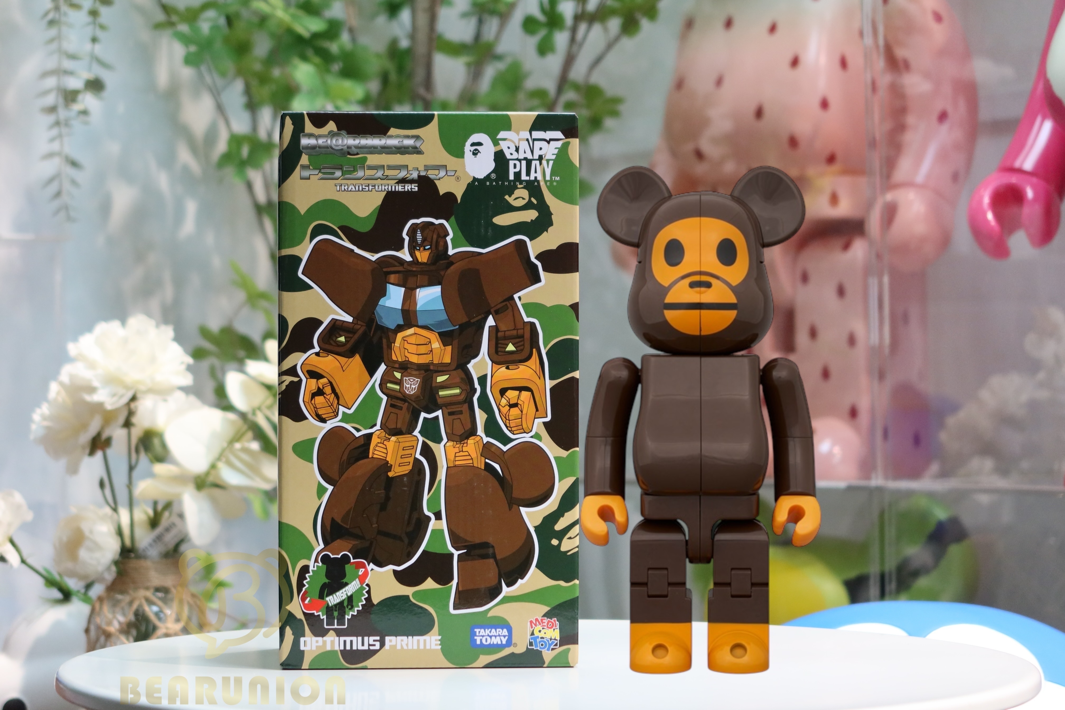 🎏預訂🎏Bearbrick 400% TRANSFORMERS OPTIMUS PRIME BABY MILO