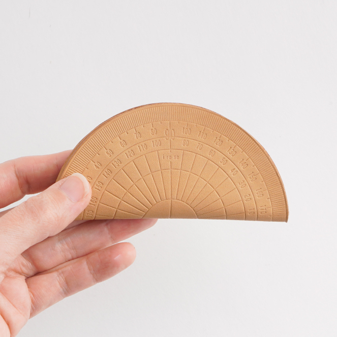 i ro se - PROTRACTOR COIN CASE 量角器零錢包