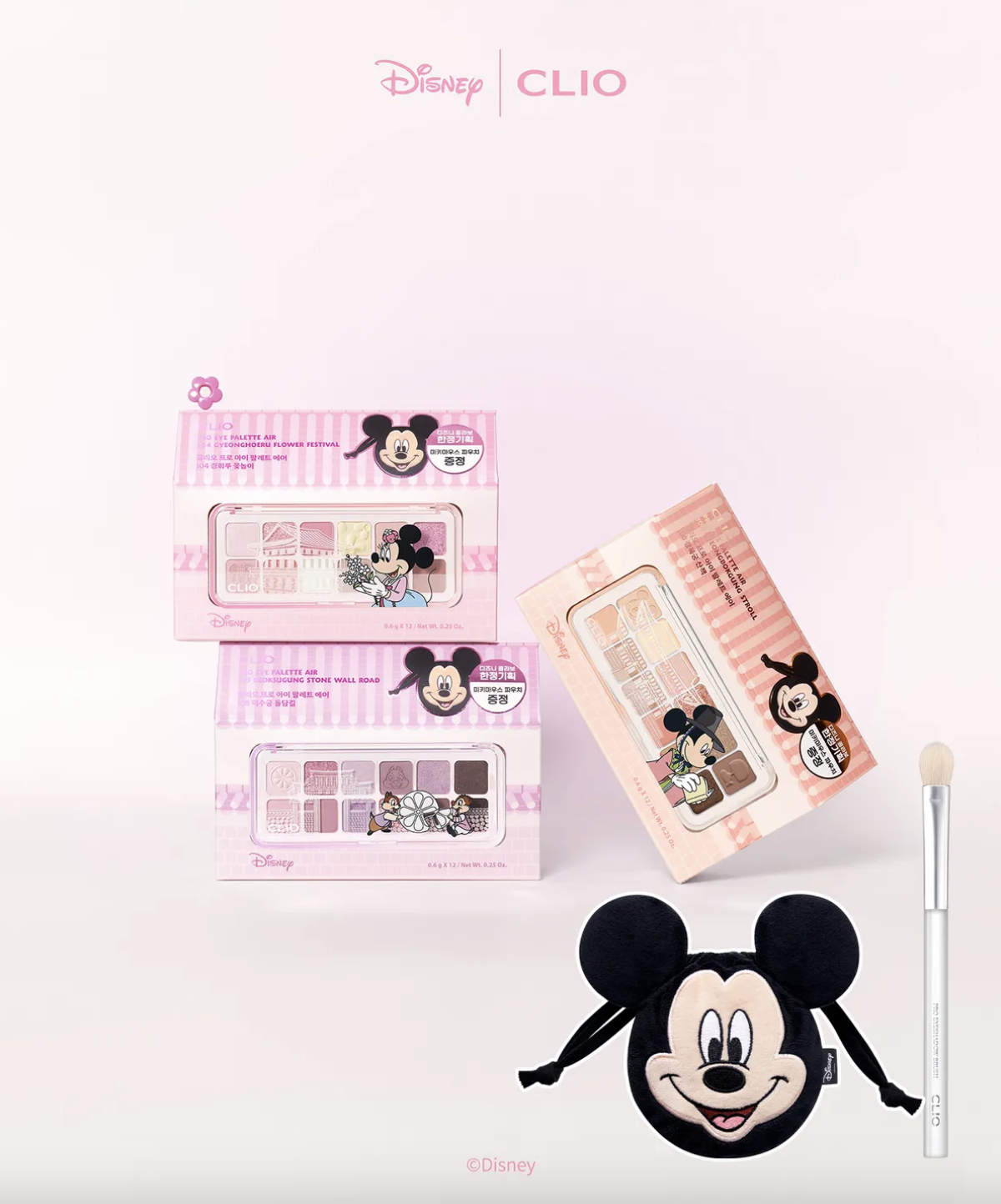 CLIO x Disney Mickey In Seoul Pro Eye Palette Air