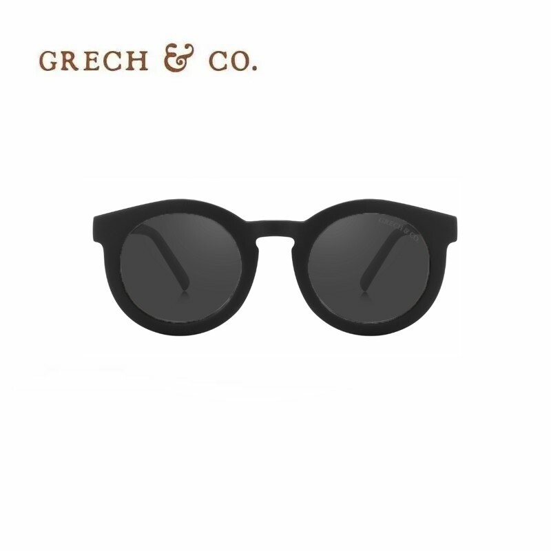 Grech&Co. 植感系V3款時尚偏光墨鏡 - 墨黑