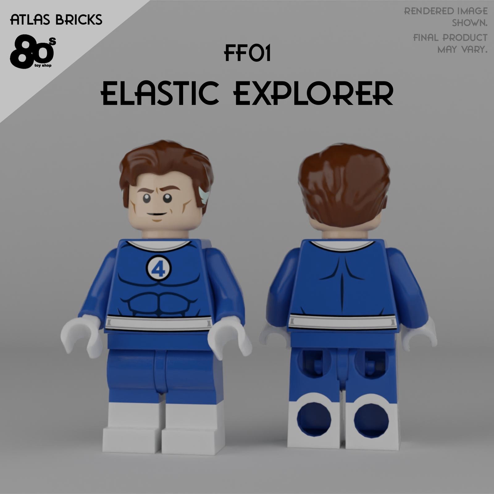 【預訂】【80s Toyshop x Atlas Bricks】Elastic Explorer