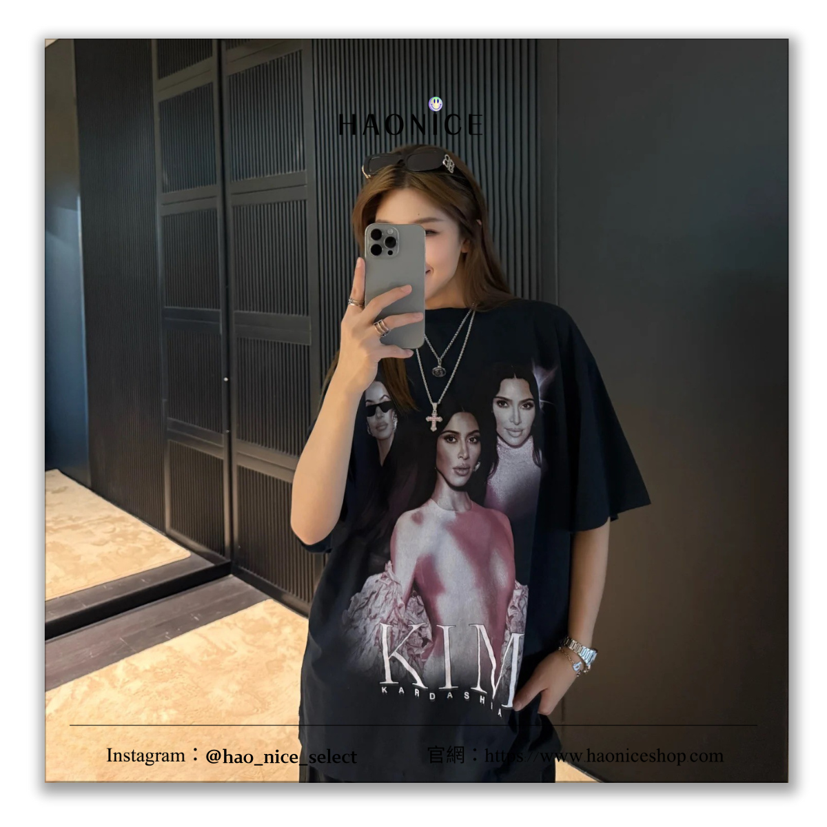 【HAO NICE】25SS上海經銷商🔥Balenciaga 巴黎世家 品牌大使系列 女神KIM 人像 簽名