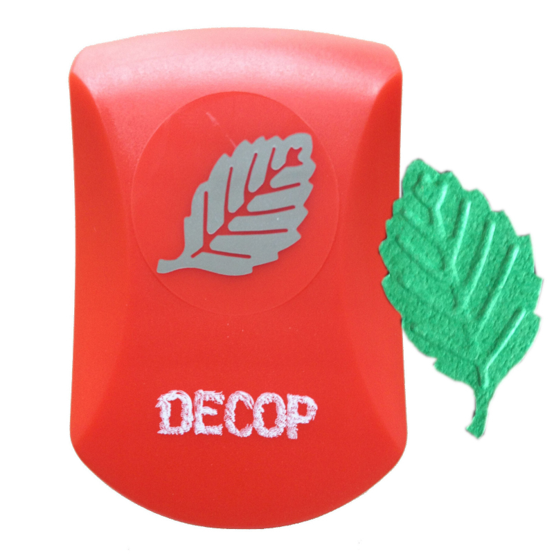 Paper Intelligence - 一機兩用！裁切同時壓花的【打孔器】：DECOP／葉子