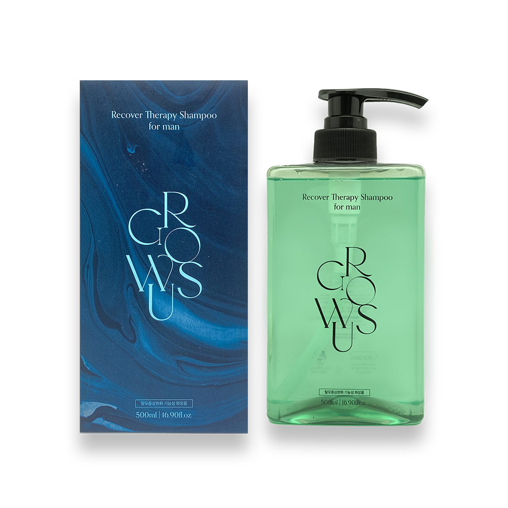 韓國SPA級髮品！GROWUS 深海滋養強韌髮根洗髮精（男士）