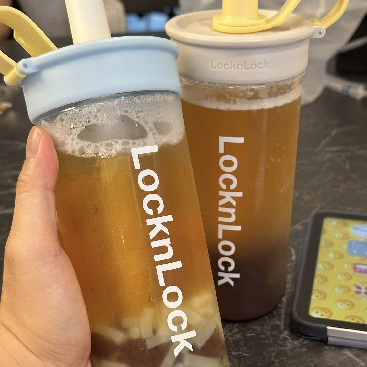 【快速出貨】樂扣樂扣 LocknLock 嚼對FUN飲 環保杯 吸管杯 (750ml四色)