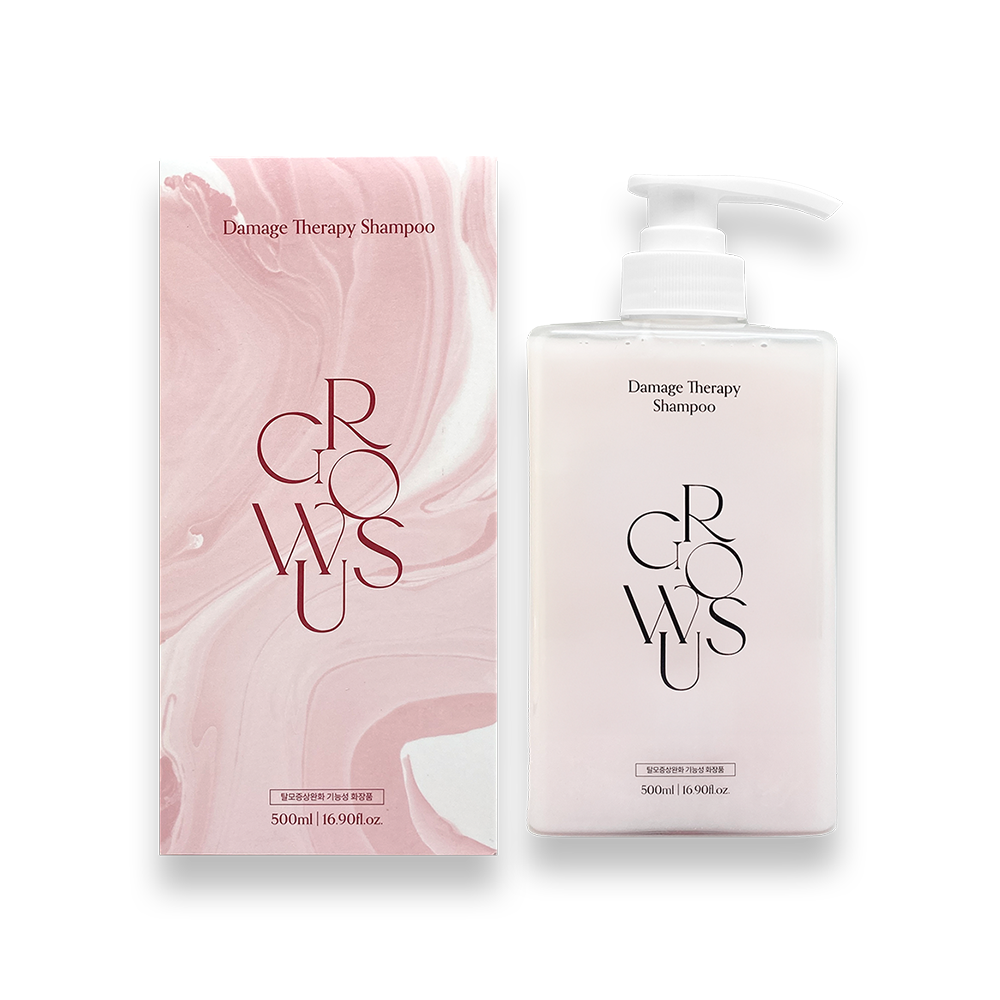 韓國SPA級髮品！GROWUS 珍珠粉損傷修護洗髮精