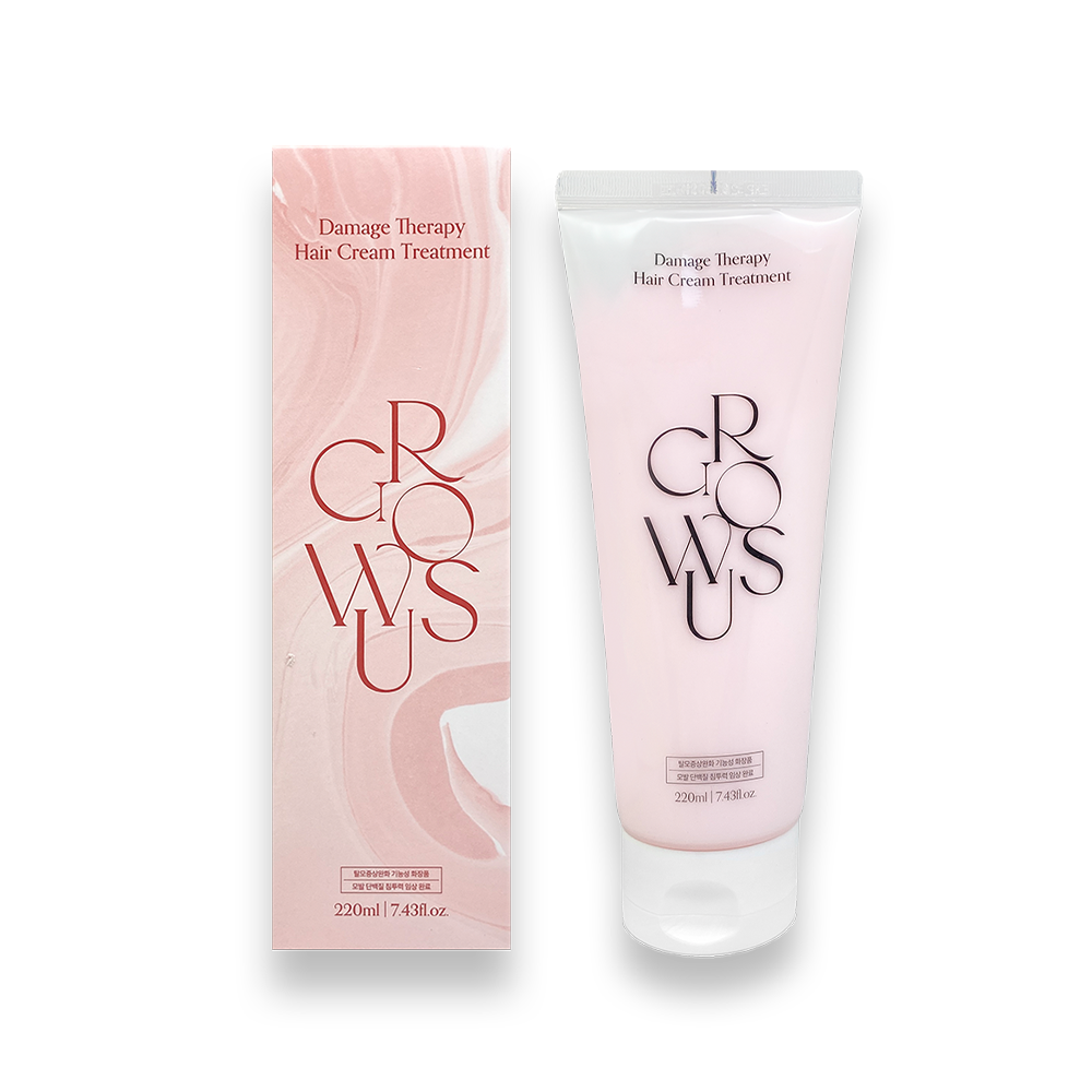 韓國SPA級髮品！GROWUS 珍珠粉損傷修護髮膜