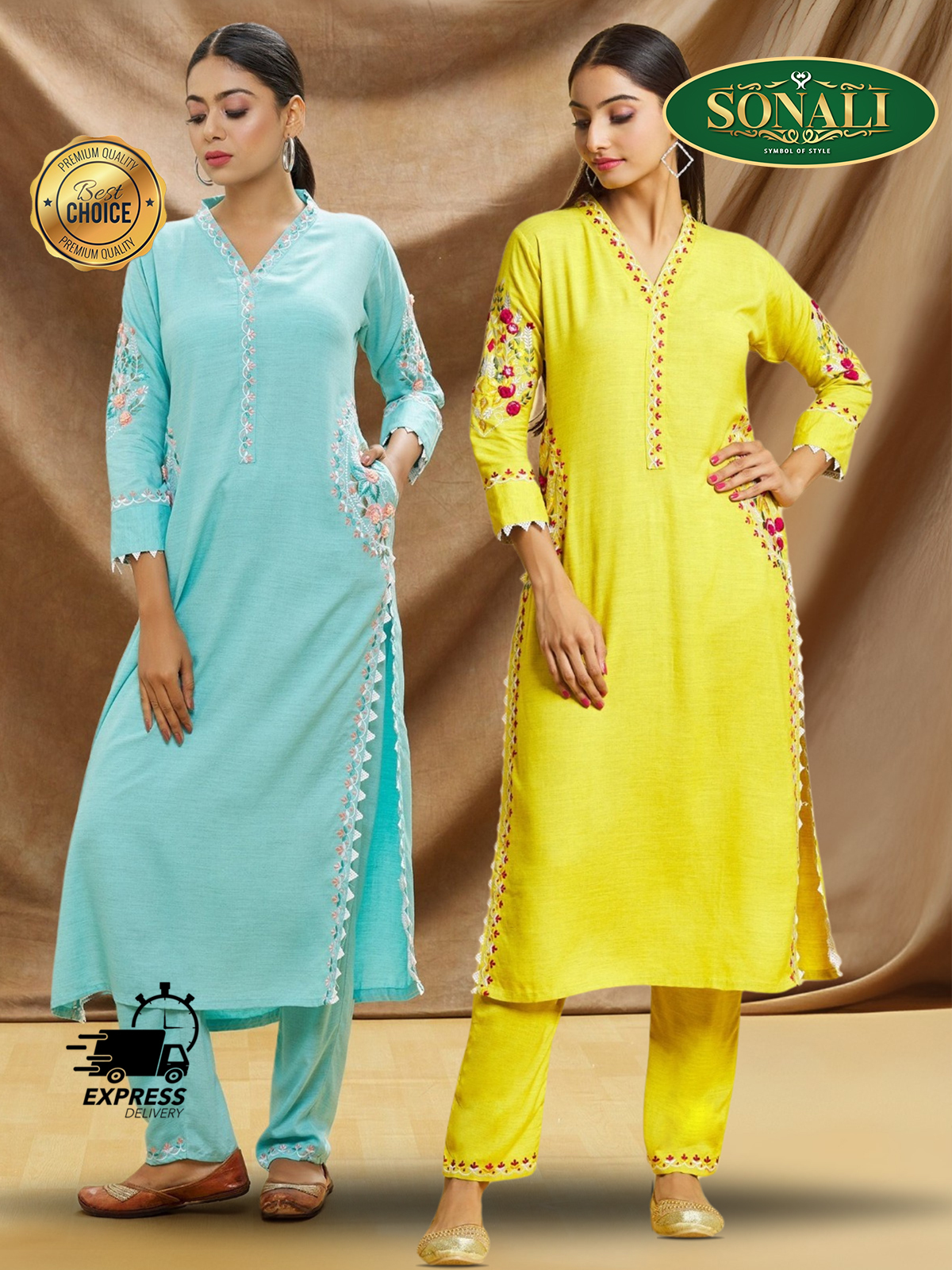 Sonali's 9XL Size Premier Suits Collections / Women's