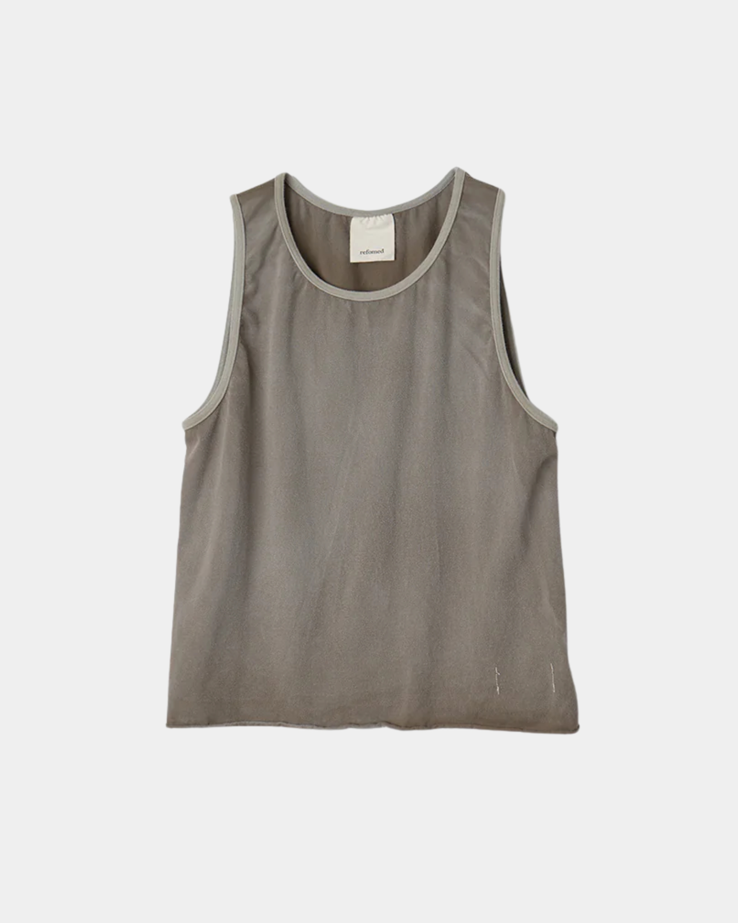 refomed - 10 WASH TANK TOP / 2COLORS