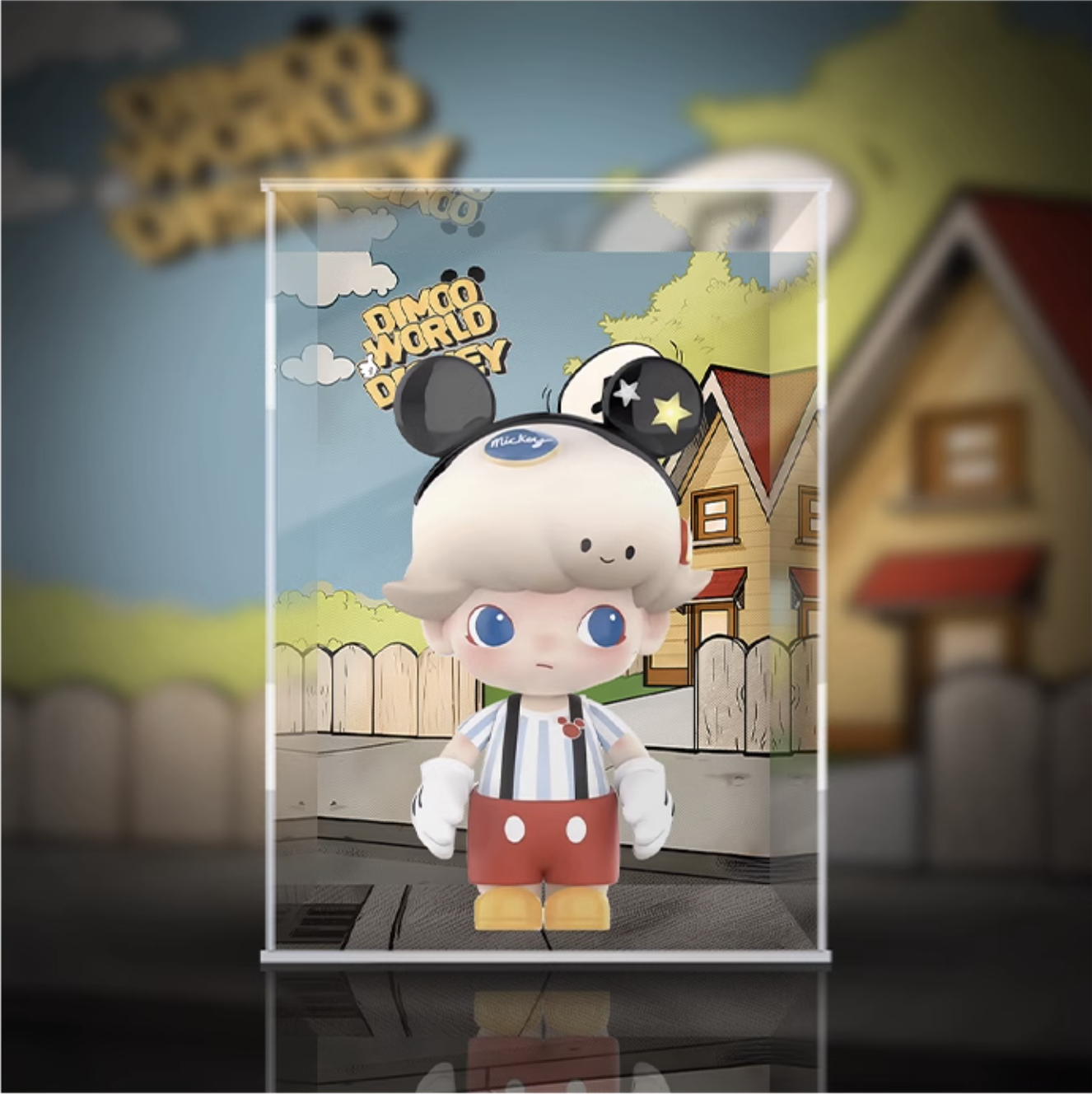 [AOWOBOX] MEGA JUST DIMOO 400% 米奇 Mickey 展示盒
