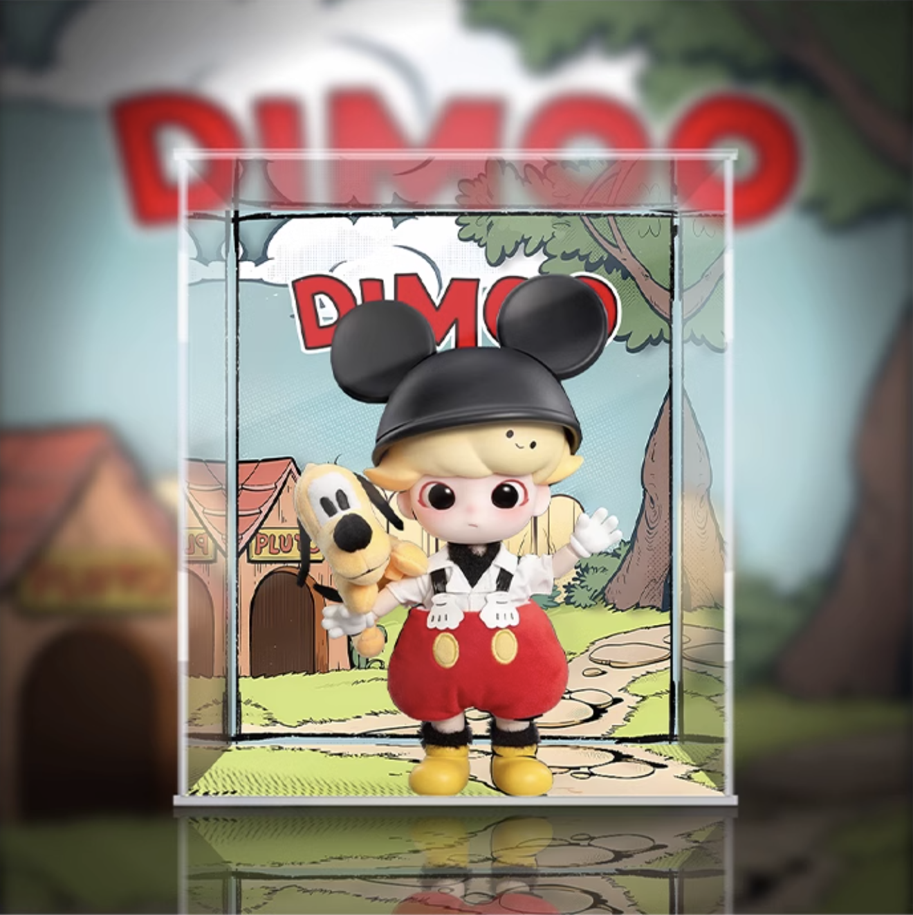 [AOWOBOX] Dimoo 米奇 Mickey 展示盒