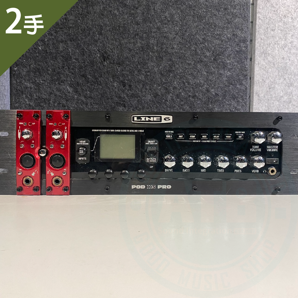【二手#2523】Line 6 / POD X3 PRO RACK 效果器