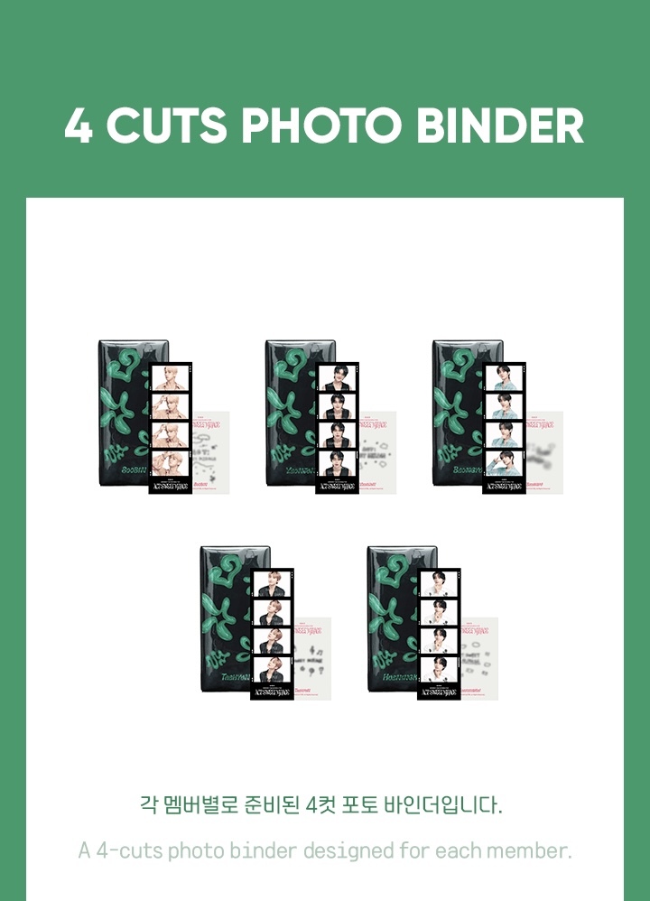 TXT Act:Lovesick 4 cuts photo set