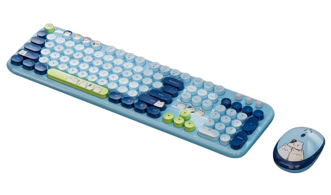 Mofii Silly Cat Wireless Keyboard & Mouse Set