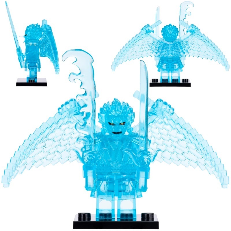 Naruto Sasuke Susanoo Custom Minifigures Fit Lego