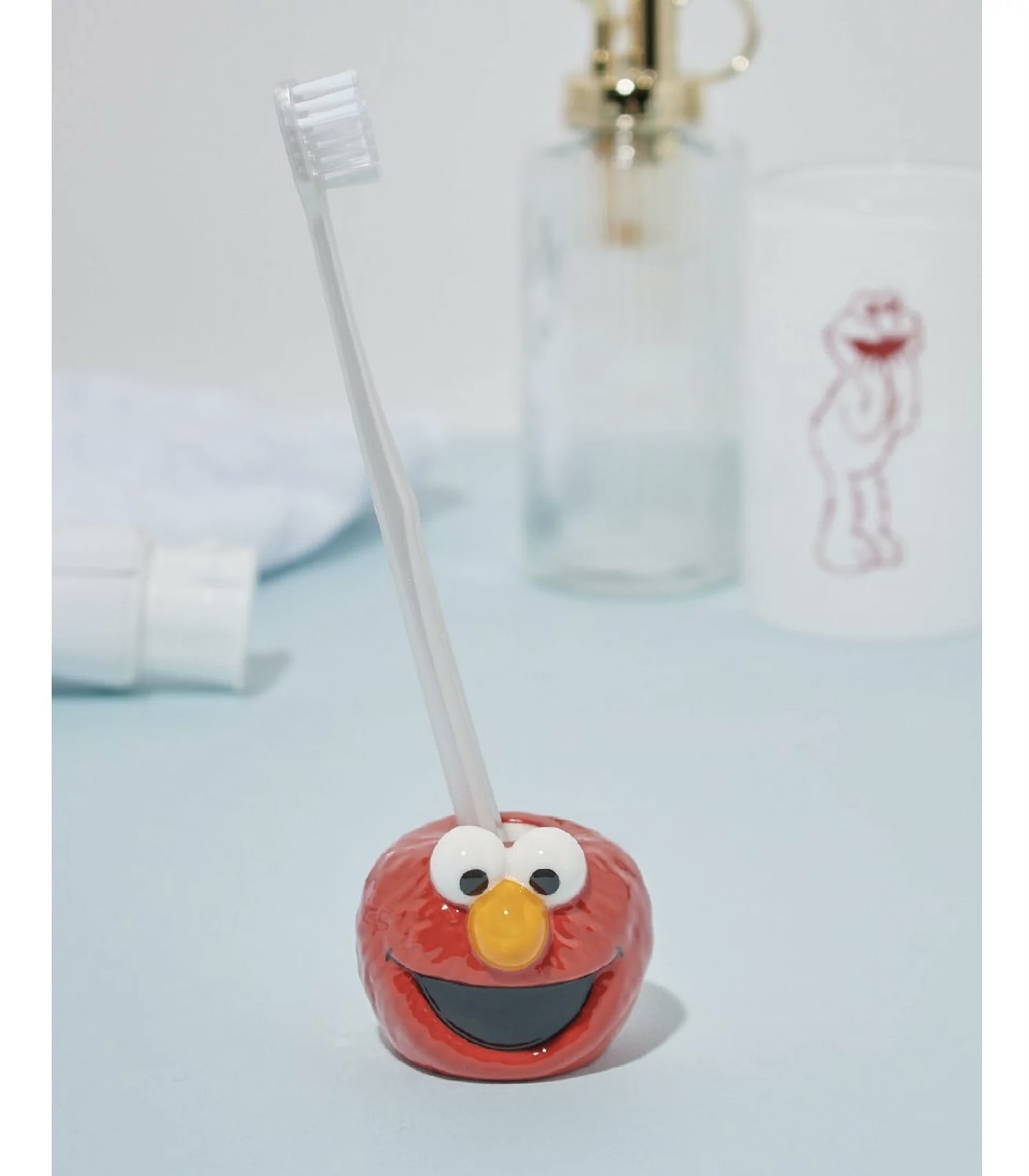 Sesame Street Tokyo Store Tooth Brush Stand Elmo