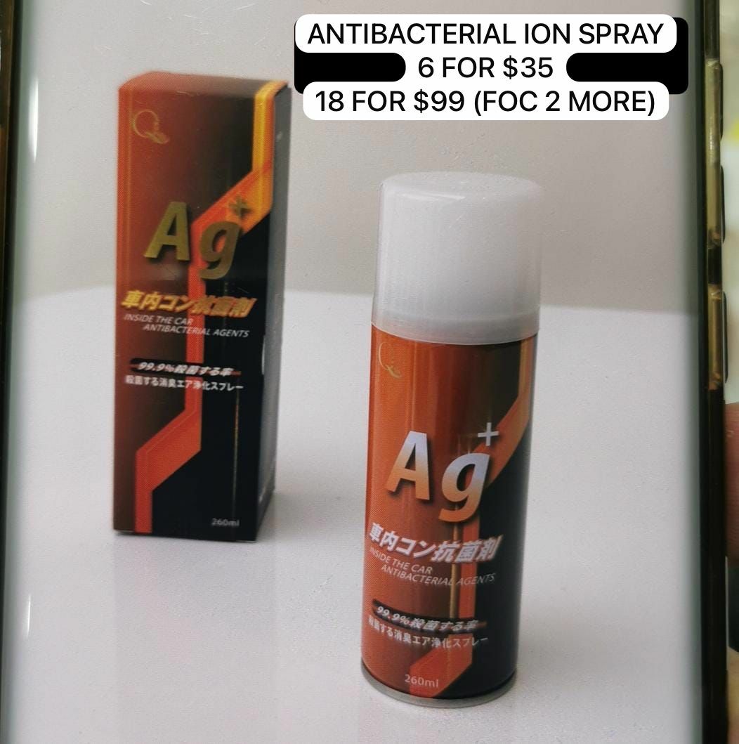 6 ANTIBACTERIAL ION SPRAY (RYAN)