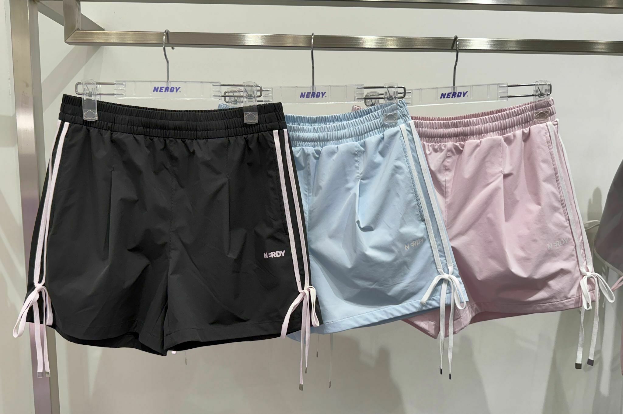 KB20 NERDY W'S RIBBON WOVEN SHORTS