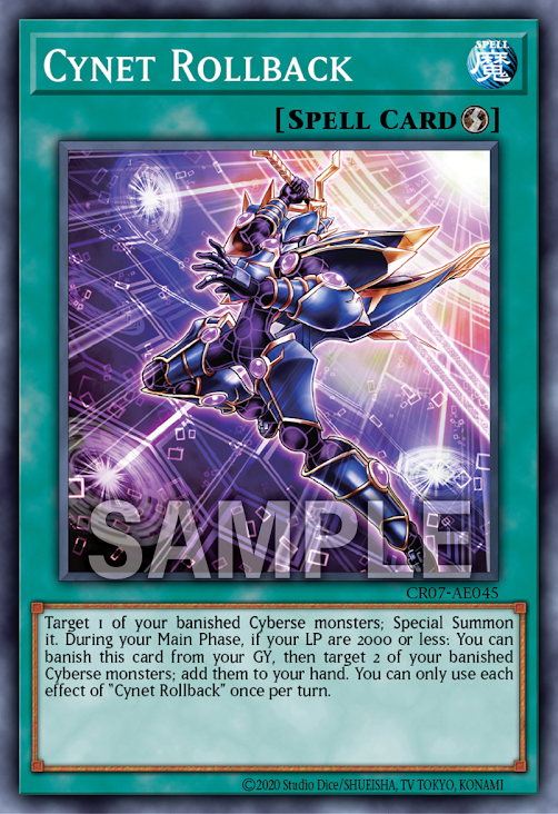 CR07-AE045 Cynet Rollback(電腦網回滾)