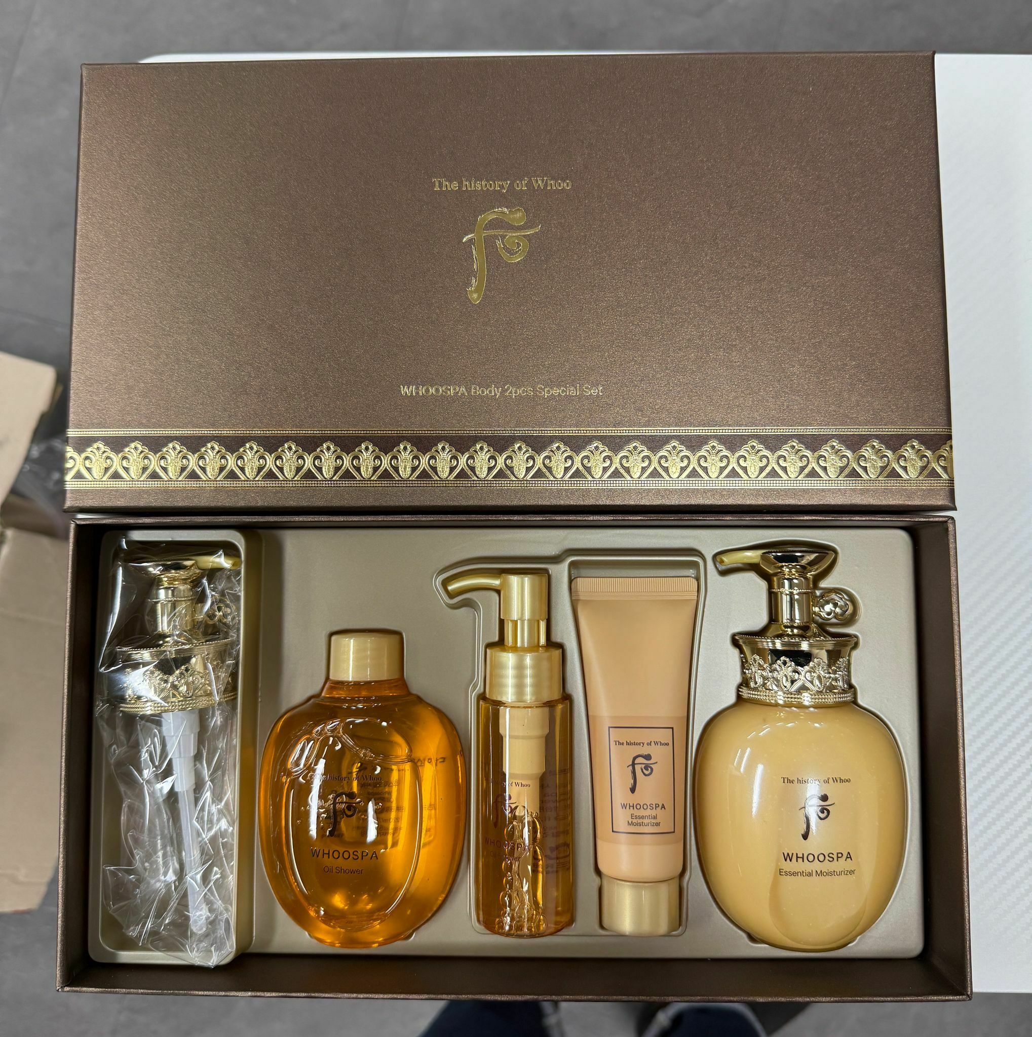 KC9 THE HISTORY OF WHOO WHOOSPA BODY 2PCS SPECIAL SET