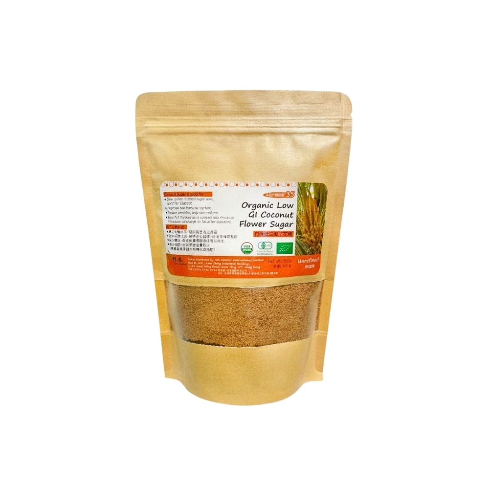 Yes Natural 有機低GI椰子花糖 300g