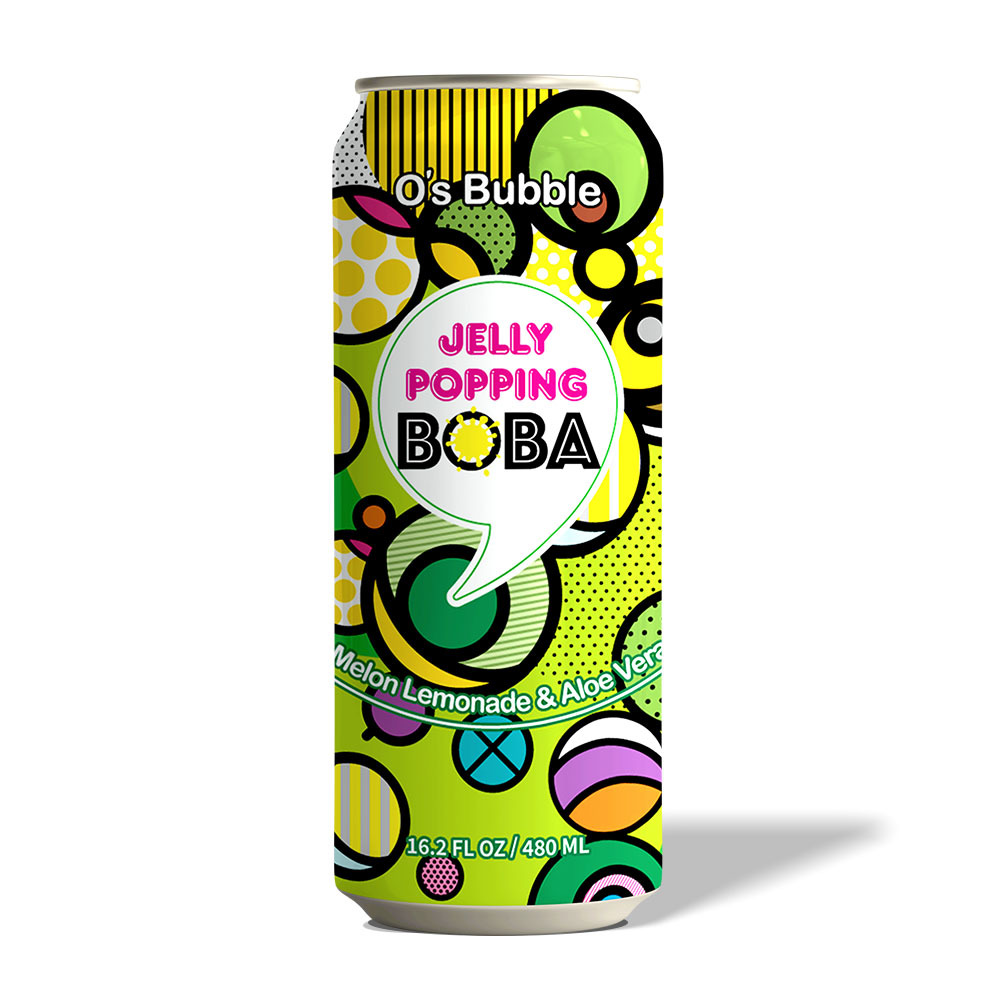 Oolong Tea with Popping Boba - Melon Lemonade
