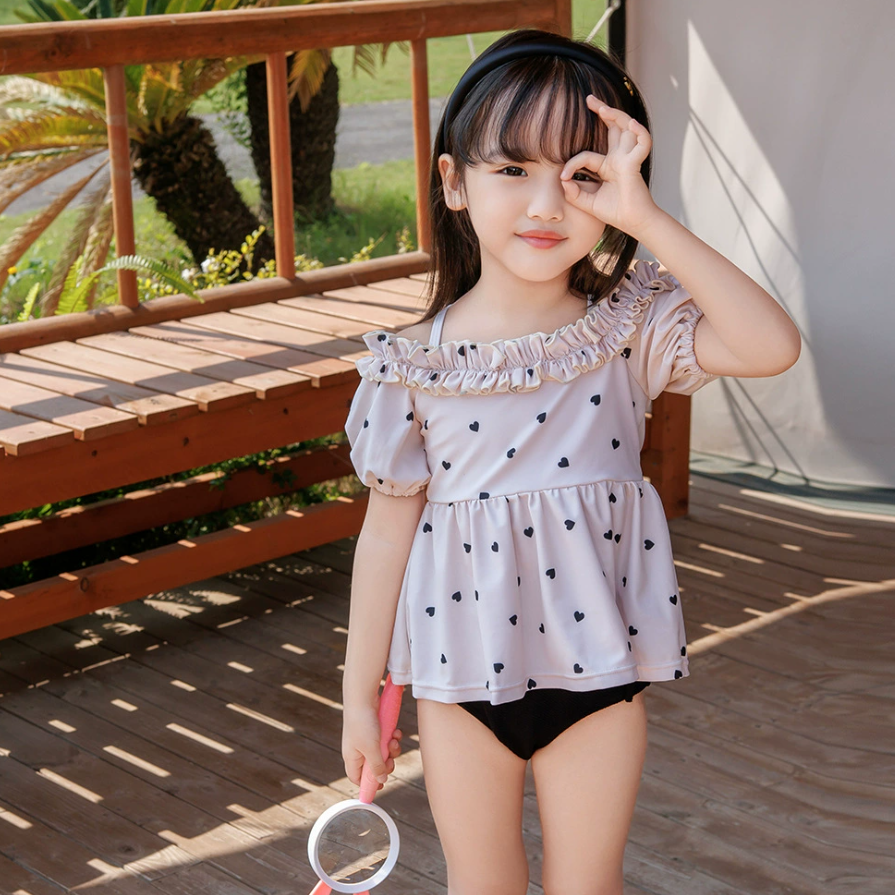 S0117 女童娃娃分體泳衣