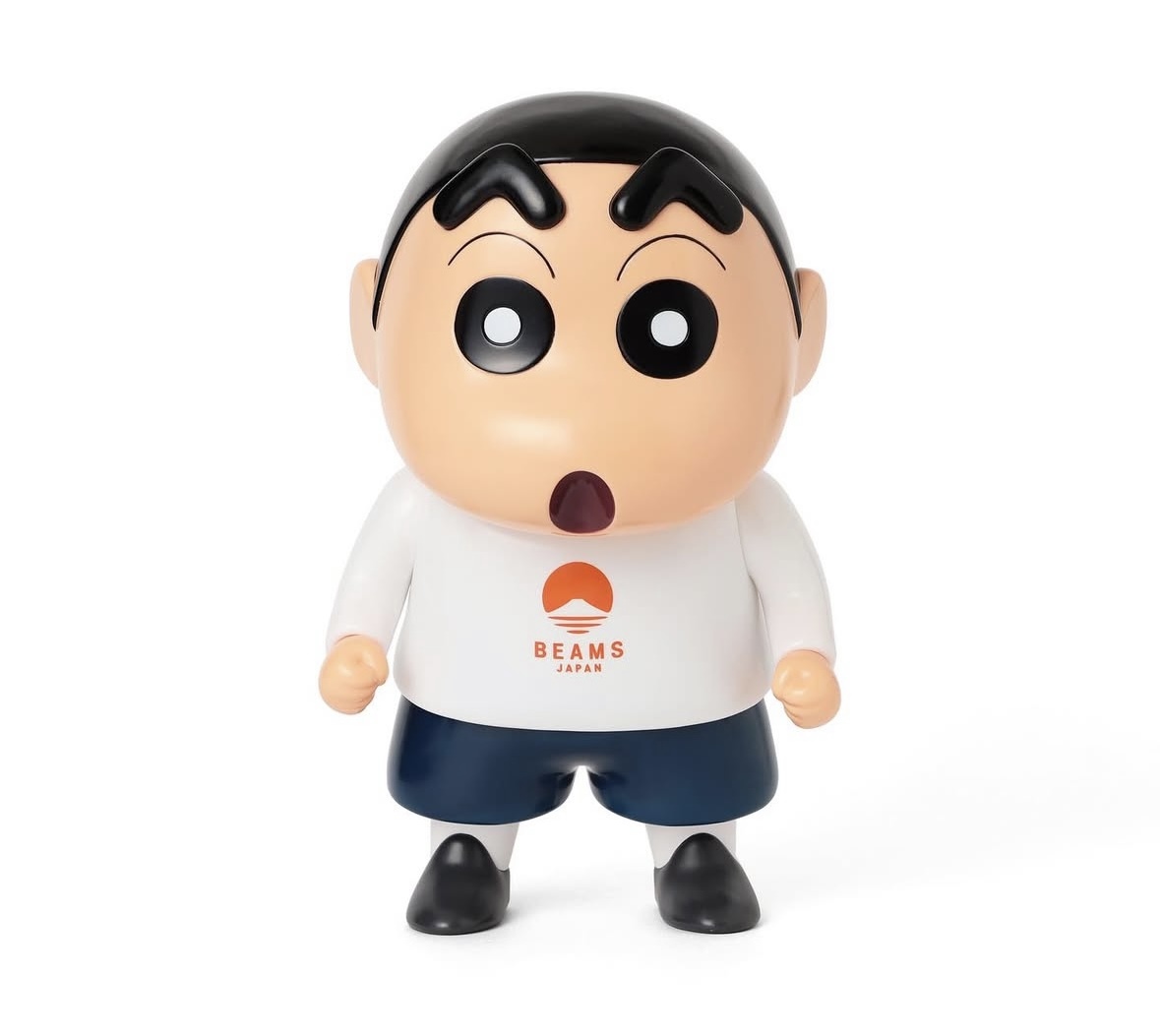 現貨┃日本製 BEAMS JAPAN X SOFVIPS 蠟筆小新 白色 公仔