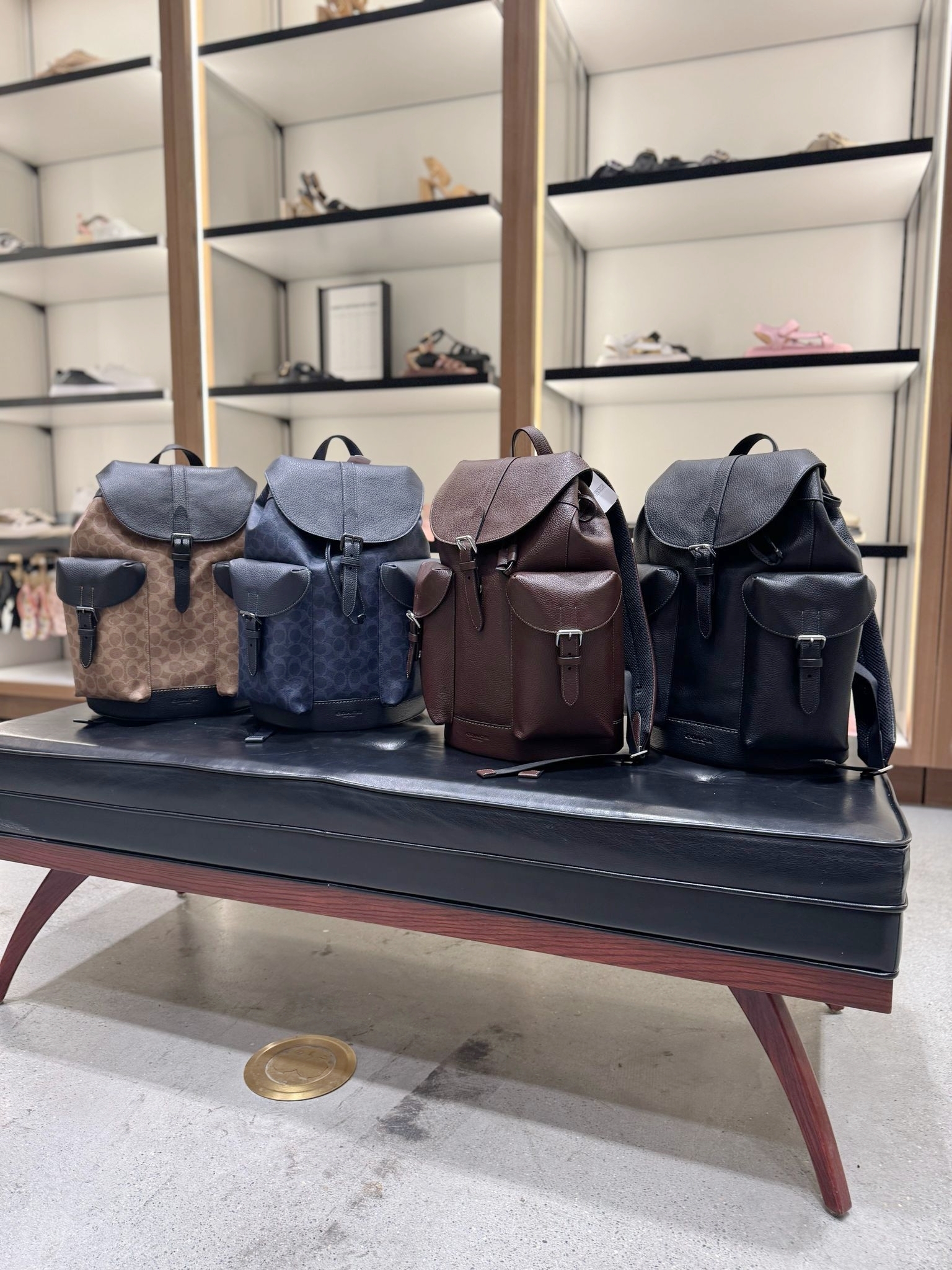 Coach Warner Backpack 男裝大背囊