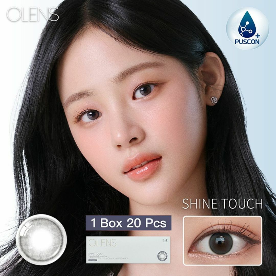 OLENS – SHINE TOUCH MILKY GRAY｜1 DAY（1盒20片）